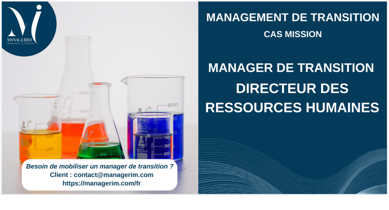 Manager de Transition - Directeur des Ressources Humaines - Industrie Chimique I Cas Mission ...